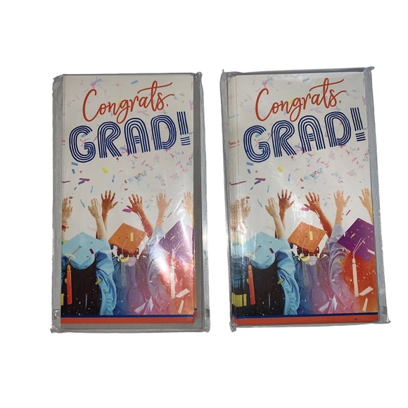 Hallmark | Party Supplies | Hallmark 2 Packs Of Congrats Grad With ...